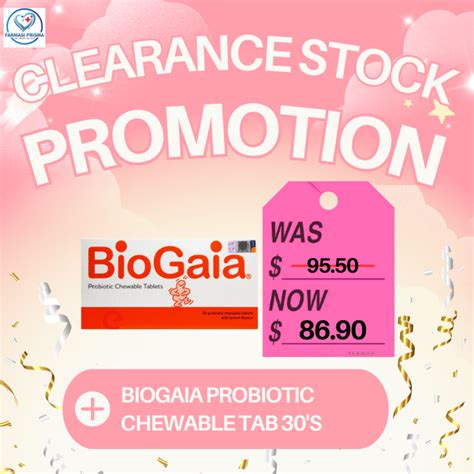 Biogaia Probiotic Chewable Tab 30s Exp 0825 Pregnant Mom