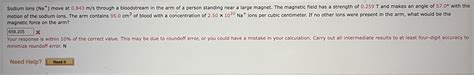 solved magnetic force on the arm minimize roundoff error n