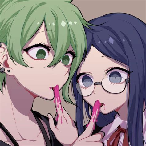 Tsumugi X Rantaro イラスト 画 ダンガンロンパv3