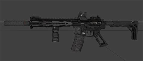 Cod16 M4 V31 Black Addon Spec Ops Vanguard Mod For Battlefield 2 Moddb