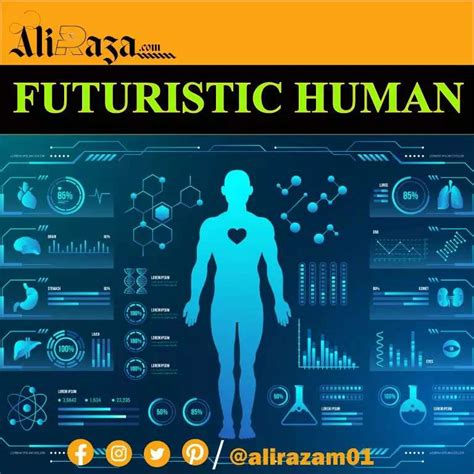Futuristic Human Future Of Humans And Artificial Intelligence