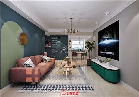 东岗怡园120平米北欧装修效果图 石家庄上善美居装饰公司