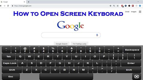 How To Open The On Screen Keyboard Any Window Master Shortcuts About Keyboard YouTube