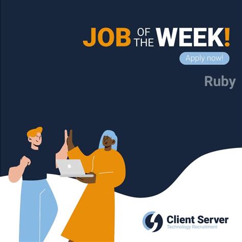 Client Server On Linkedin Opportunity Career Rubydeveloper Techjobs