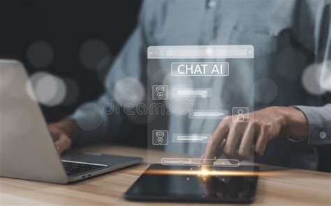 Chatbot Generates The Information Command Prompt Concept Bot Artificial Intelligence Open For