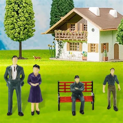 Figurines Model People Ensemble De Bancs De Parc Modèle Pour