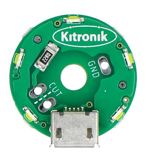 Rgb Led Strip 5 X Usb 5 V Leds Round Kitronik 35167 Botland