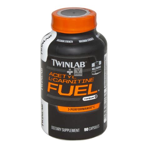 Twinlab Acetyl L Carnitine Fuel 90 Capsules