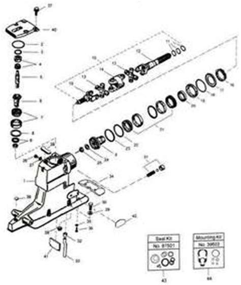 Mercury Alpha One Outdrive Diagram