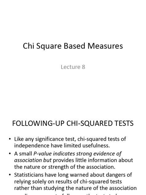Chi Square Pdf Applied Mathematics Multivariate Statistics