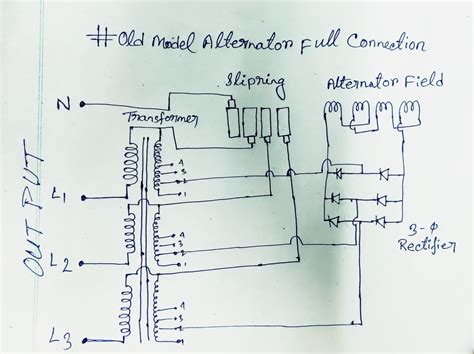 3 Phase Alternator Internal Full Electrical Engineering Facebook