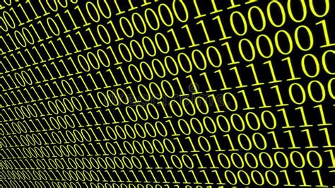 Binary Numbers Random Numbers Backgrounds Motion Graphics Stock Video