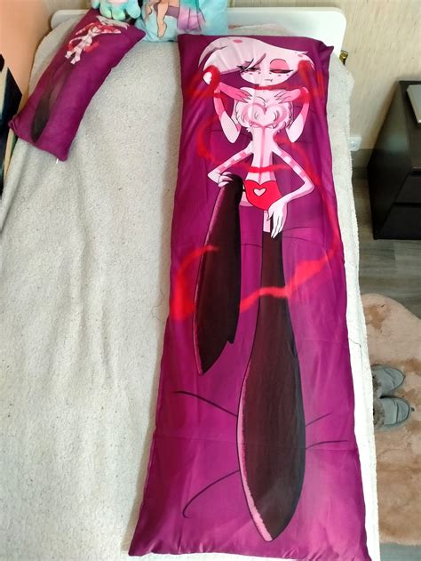 Dakimakura Angel Dust Hazbin Hotel Nsfw Sin Censura Funda De Almohada