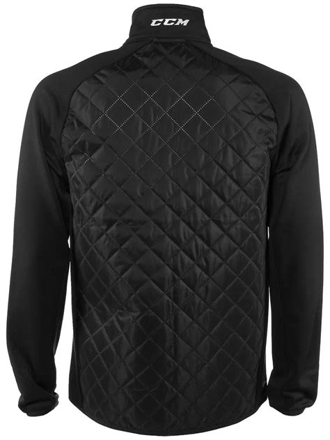 Black New Youth Xl Ccm Quilted Jacket Jacket Sidelineswap