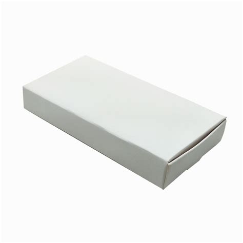20pcs Lot White Cardboard Paper Boxes Blank Kraft Grandado