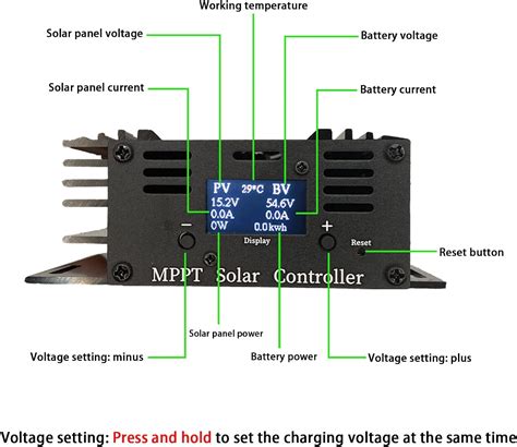 Buy Boost Mppt Solar Charge Controller 12a 24v 36v 48v 60v 72v Lead Acid Lifepo4 Gel Flooded