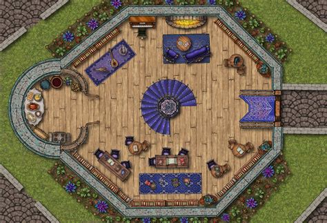 My Strixhaven Student Tower Common Room Dndmaps