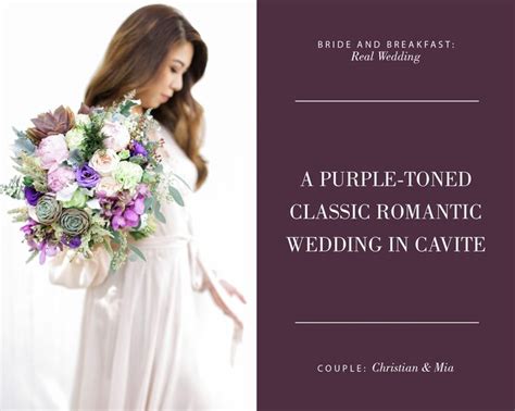 Simple And Classy Wedding In Silang Philippines Wedding Blog Classic