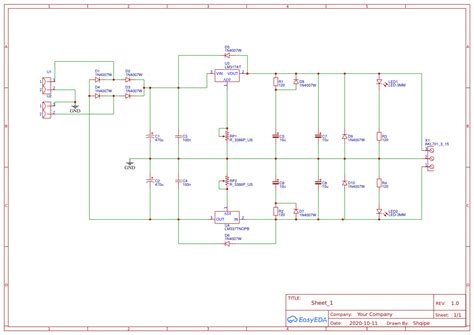 Schema Easyeda Open Source Hardware Lab