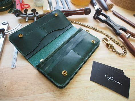 Leather Long Trucker Wallet Pattern Leather Bag Pattern