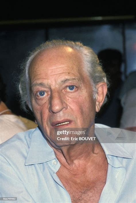 Portrait Du Réalisateur Jules Dassin Le 27 Juillet 1985 à Athènes