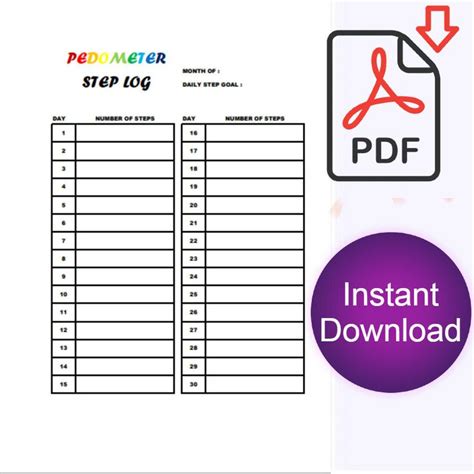Pedometer Conversion Chart At Clemente Herrera Blog