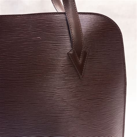 Louis Vuitton Lussac Epi Leather Handbag