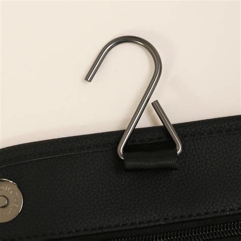 Black Hanging Travel Washbag Stackers Lisa Angel