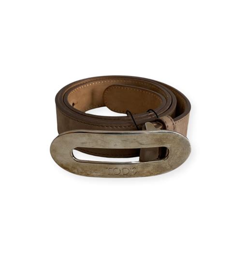 חגורה טודס חומה דקה Tod´s חום 2000000061832 Ayuchka
