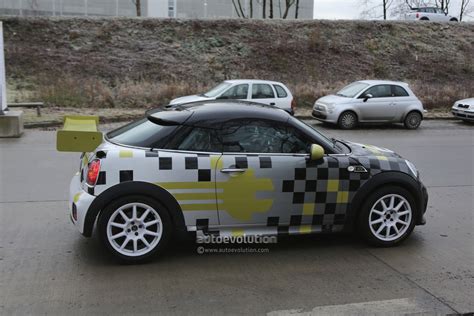Spyshots 2014 Mini E Race Coupe Shows Up For Tests Autoevolution