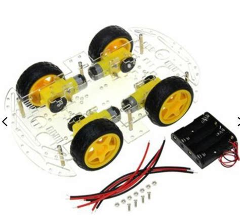 OEM ODM WD Smart Robot Car Chassis Kits With Speed Encoder RC Car Kit For Arduino Arduino And