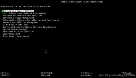 在aix系统中安装软件和补丁aix小型机补丁下载 Csdn博客