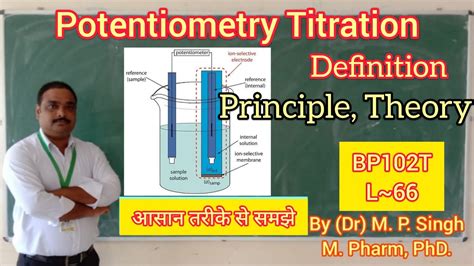 Potentiometry Definition Principle Theory Nernst Equation