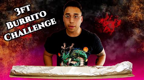 3 Foot Burrito Challenge In Mexico Youtube