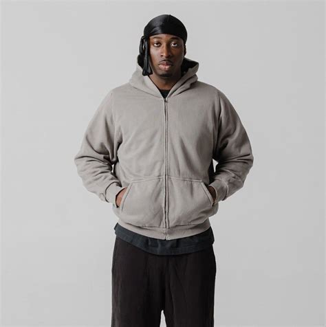 Yeezy Gap Full Zip Sweatshirt Hoodie Gray Unreleased Season Yzy All