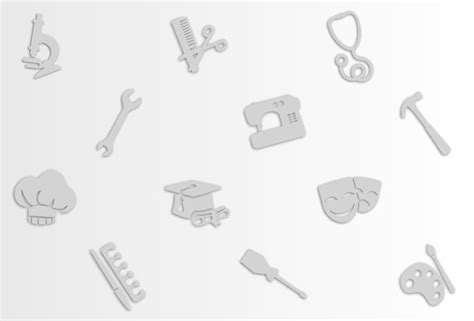 Premium Vector Professions Background