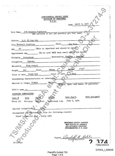 Inside The Perversion Files Jon Douglas Pendleton Documents Los