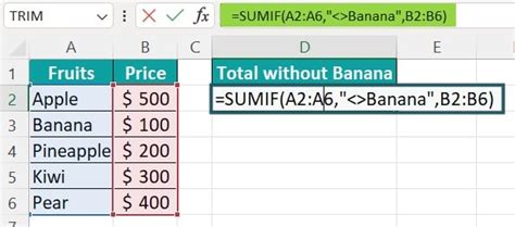 SUMIF Text In Excel Syntax Function Examples How To Use