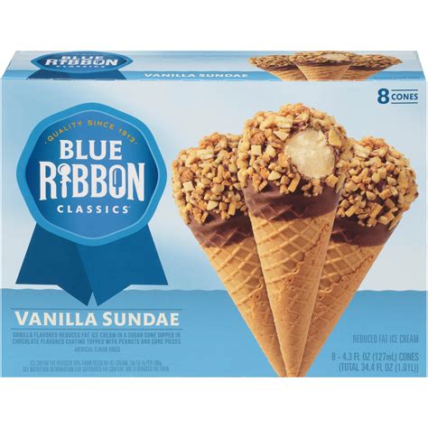 Klema Apple Market Blue Ribbon Classics Vanilla Sundae Ice Cream