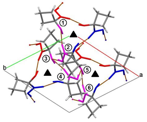 Intermolecular Hydrogen Bonding In Alpha Hydroxy Carboxylic Acids Crystals Connectivity