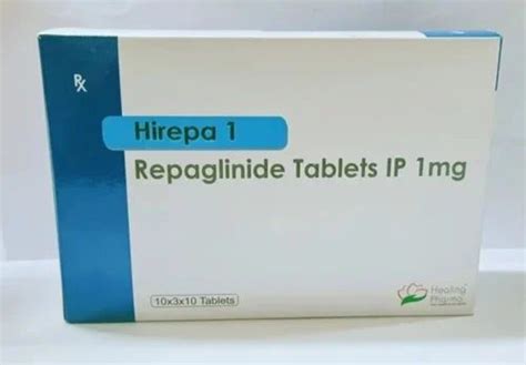 Repaglinide Tablets 1mg At ₹ 200 Stripe Dhantoli Nagpur Id 2850759777930