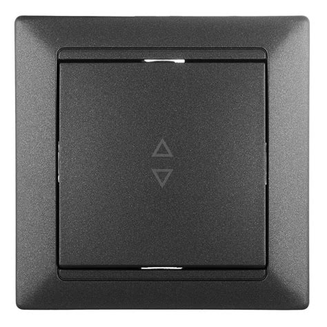 Выключатель Svet Стиль одноклавишный встраиваемый графит Ev 0365 7111 — купить в Москве цены