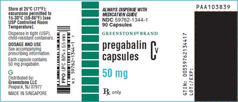 Dailymed Pregabalin Capsule Pregabalin Solution
