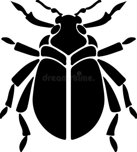 Junebug Black Silhouette Generative Ai Stock Vector Illustration Of