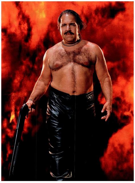 Ron Jeremy Shirtless With Gun Fire Gay Interest Print Advertisement