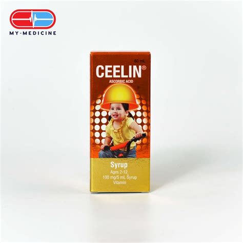 Ceelin Syrup My Medicine Myanmar Online Pharmacy Store