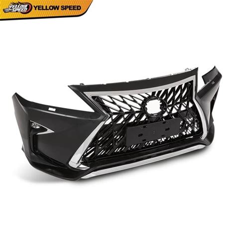 Front Bumper And Grille Assembly 18pcs Set Fit For 2013 2015 Lexus Rx350