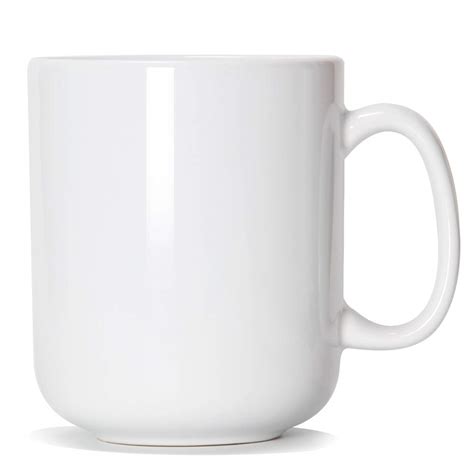 20 Oz Large Coffee Mug Smilatte M016 Plain Ceramic Boss Big Tea Cup