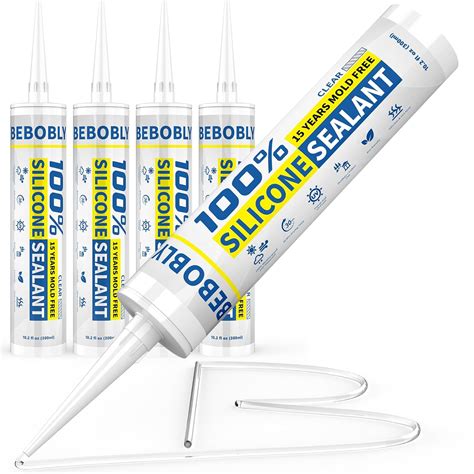 Silicone Caulk And Sealant Clear 100 Waterproof Silicone Sealant