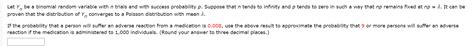Solved Let Yn Be A Binomial Random Variable With N Trials